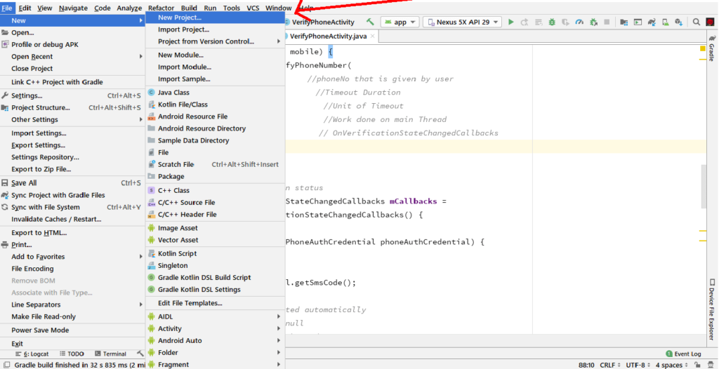 Login with Google Using Firebase Authentication in Android Studio ...