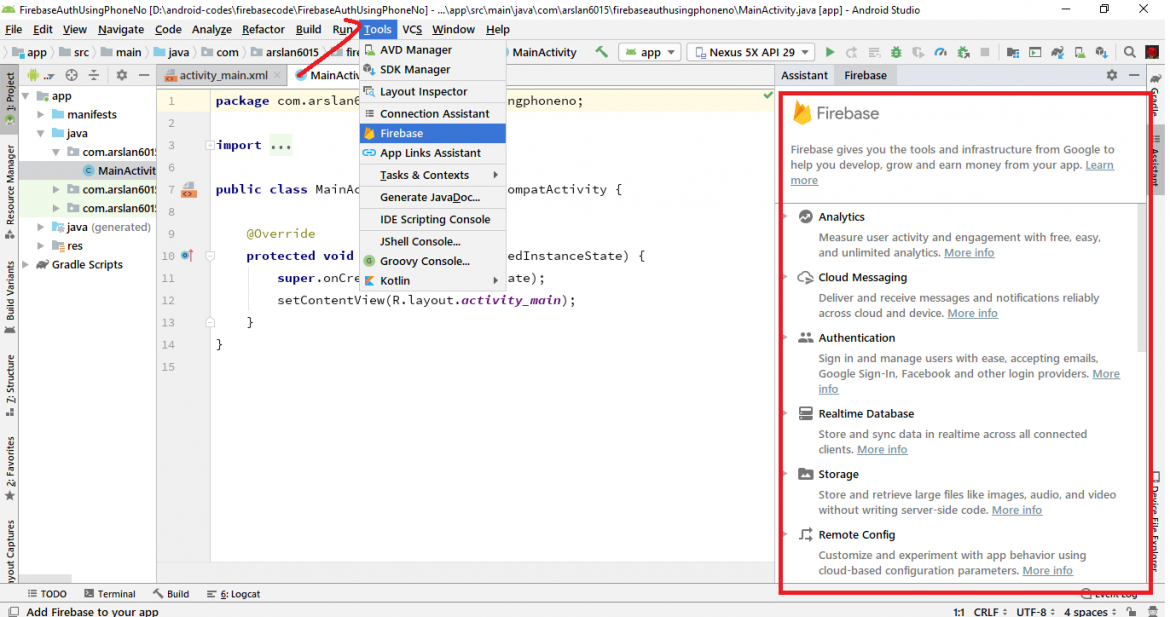 Sign Up/Sign In With A Phone Number Using Firebase (Guide) – Firebase ...