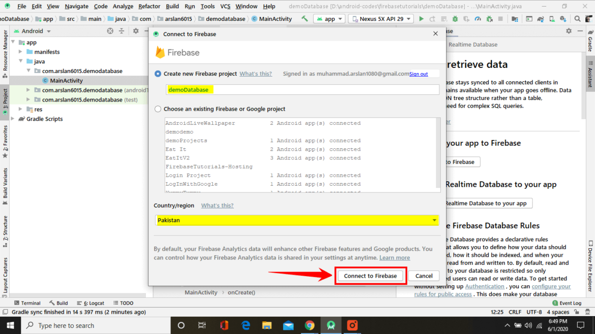Membuat Firebase Realtime Database Langkah demi Langkah - Joki Coding (Jasa Coding)